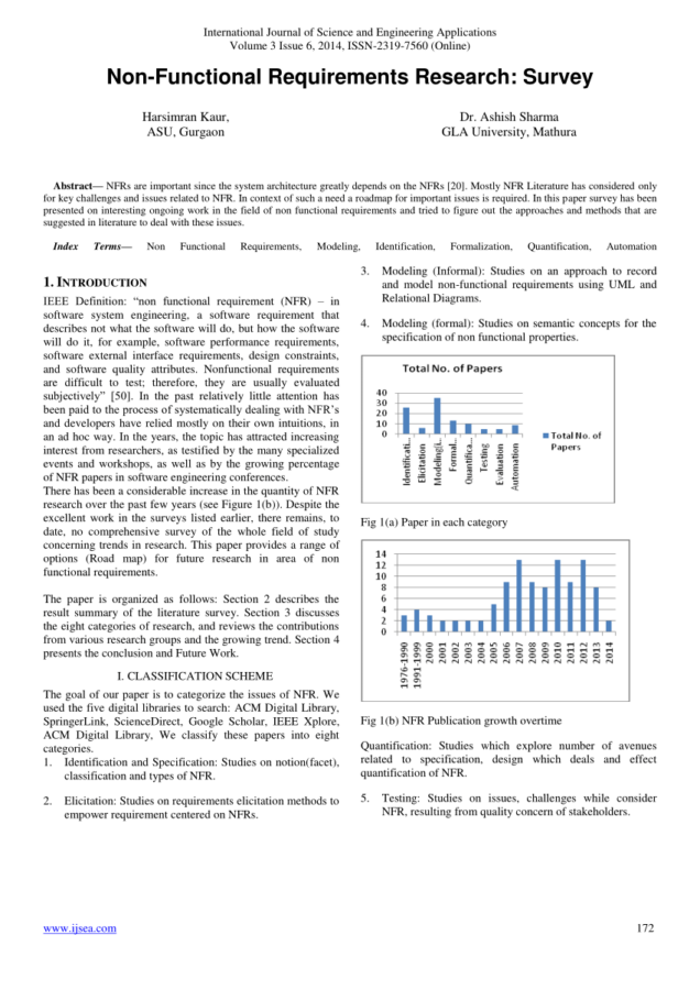 Non Functional Requirements Document Template