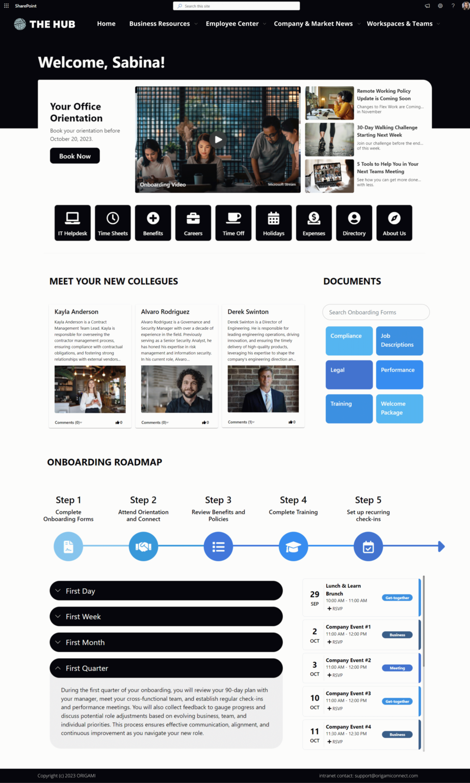 SharePoint Requirements Gathering Template