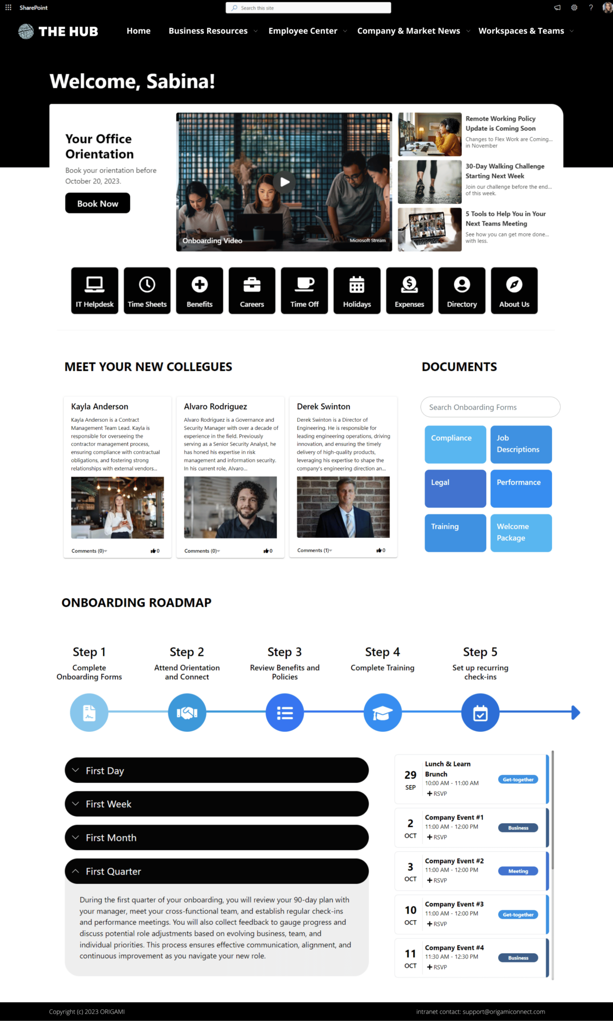 SharePoint Business Requirements Document Template