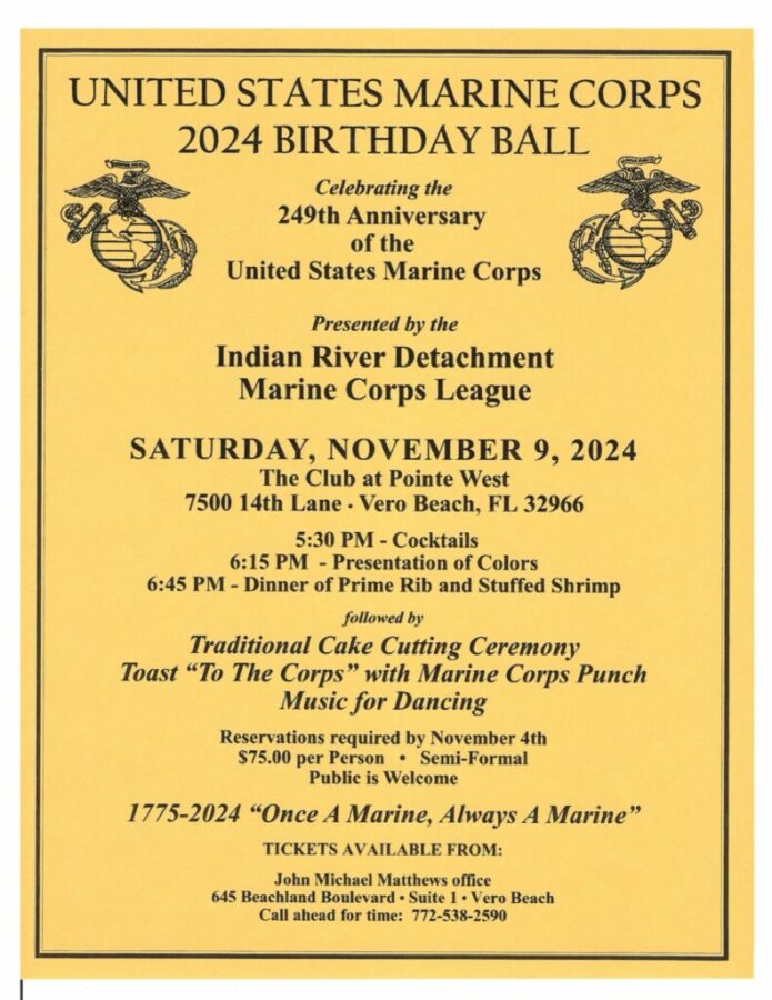 Marine Corps Ball Program Template