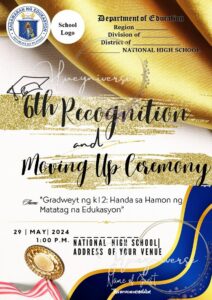 Moving Up Ceremony Program Template