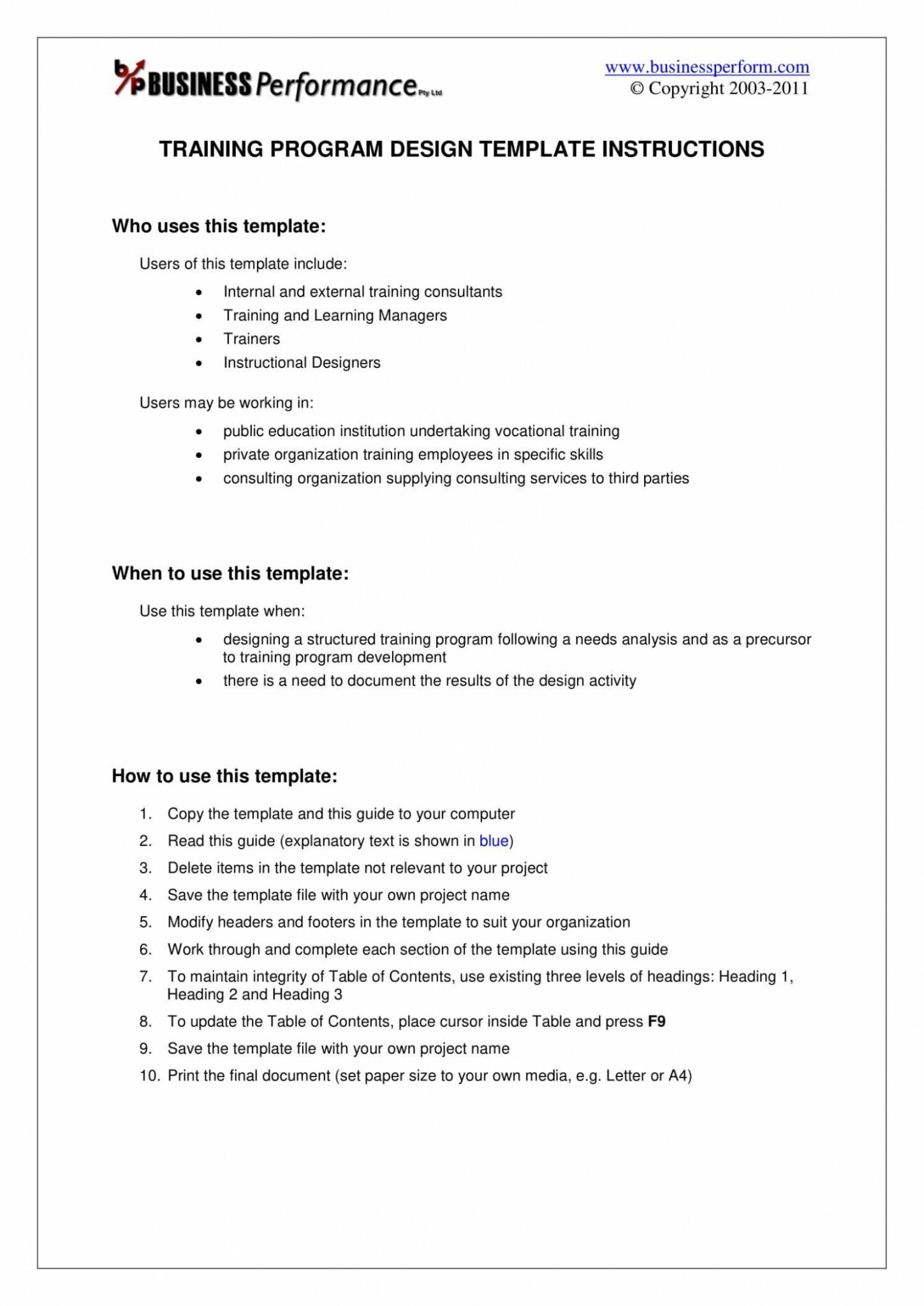 Radio Program Proposal Template