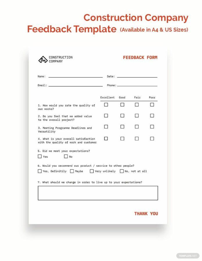 Contractor Sign In Sheet Template