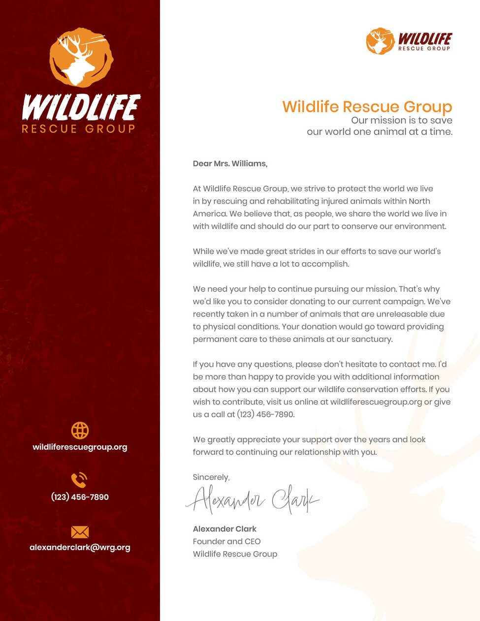 Raffle Donation Request Template
