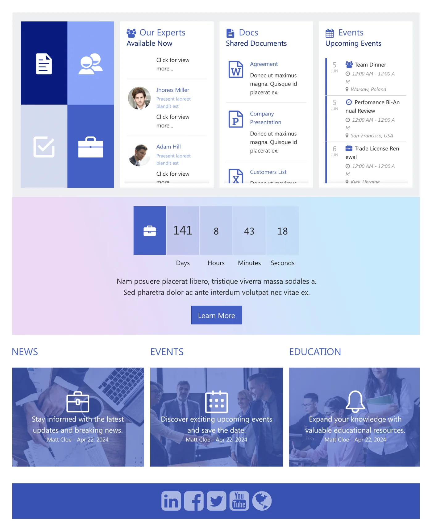 Sharepoint Service Request Template