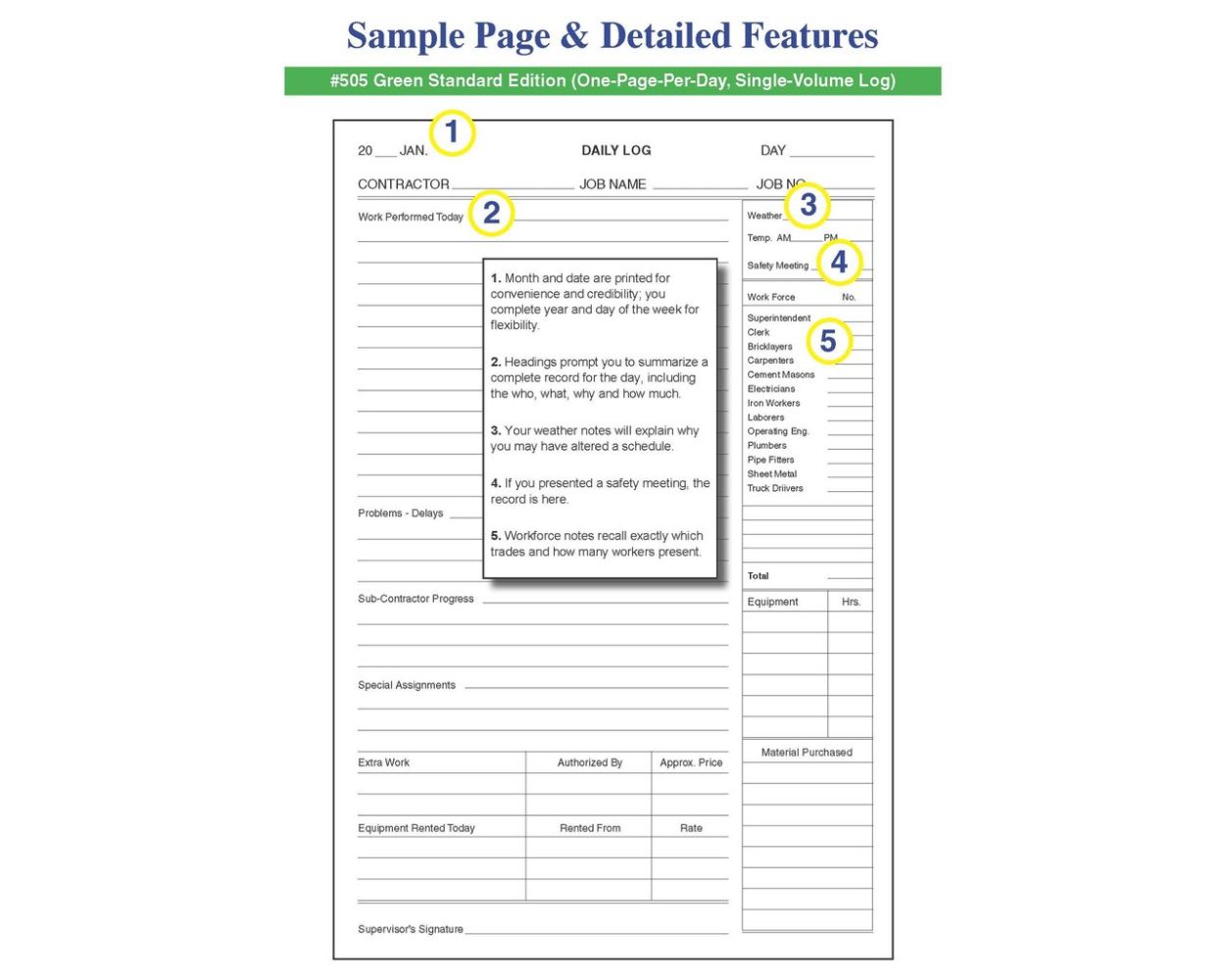 Action Decision Issue Log Template
